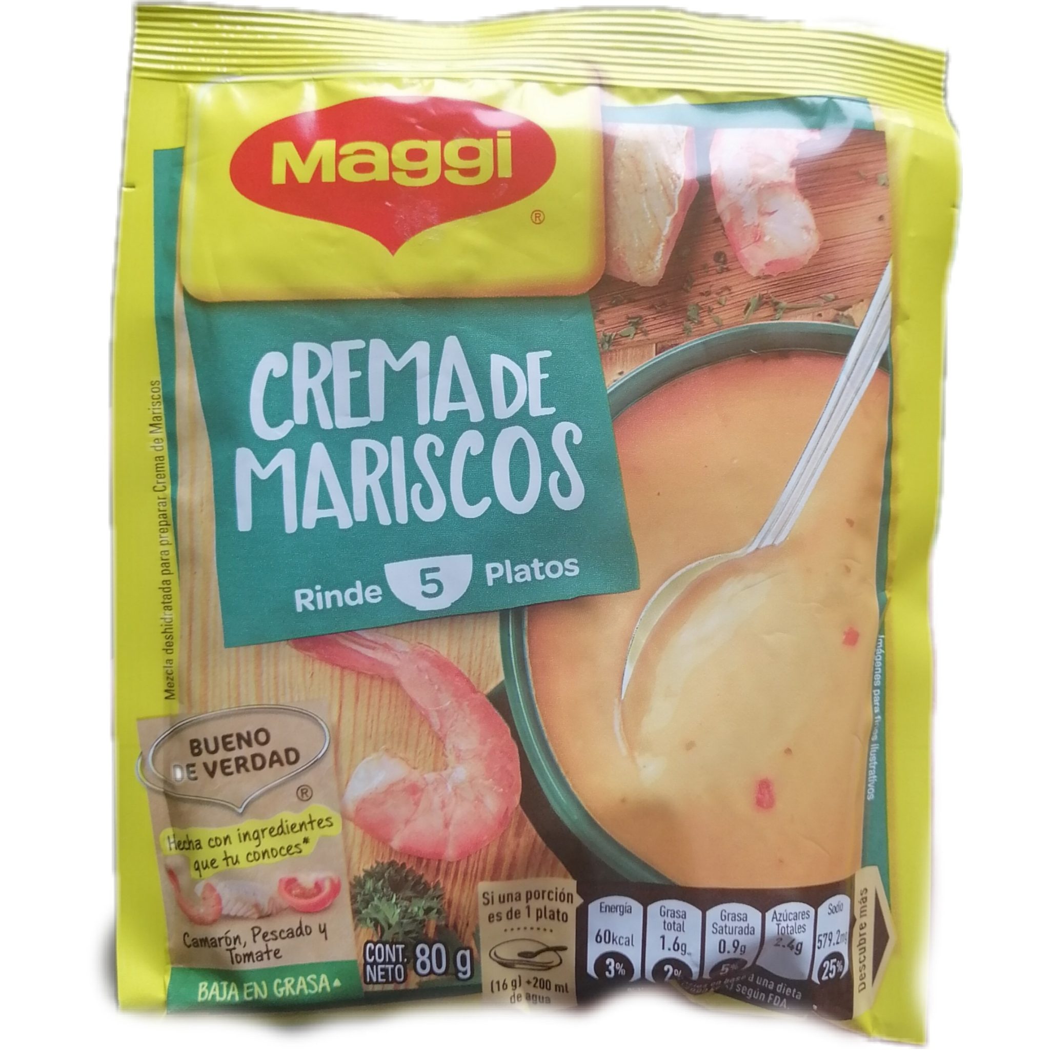 Mezcla Crema de Mariscos Maggi 80g – Naranjo Market
