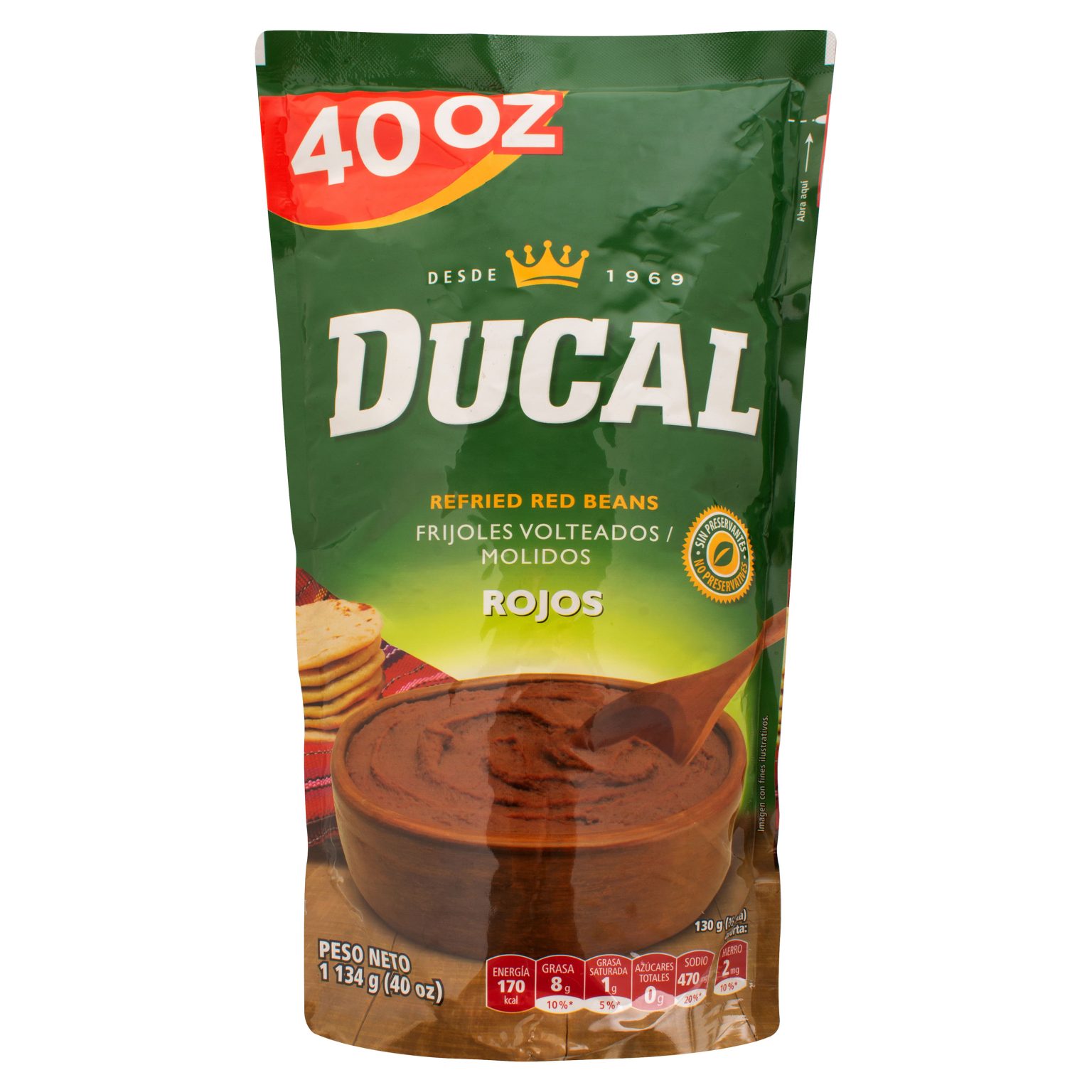 Frijoles molidos Ducal 28 oz – Naranjo Market